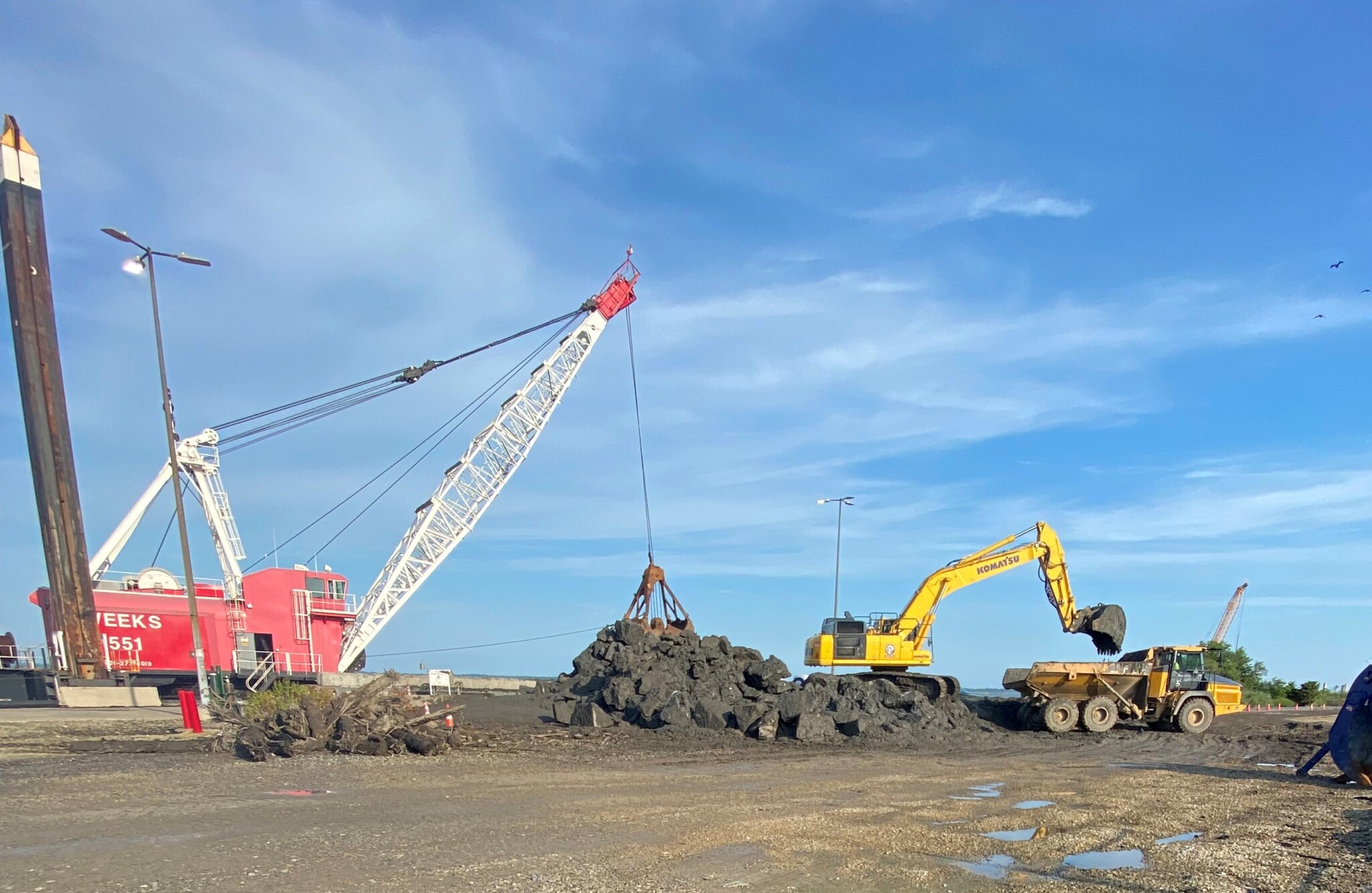 NJ Wind Port Demolition & Dredging - Weeks Marine