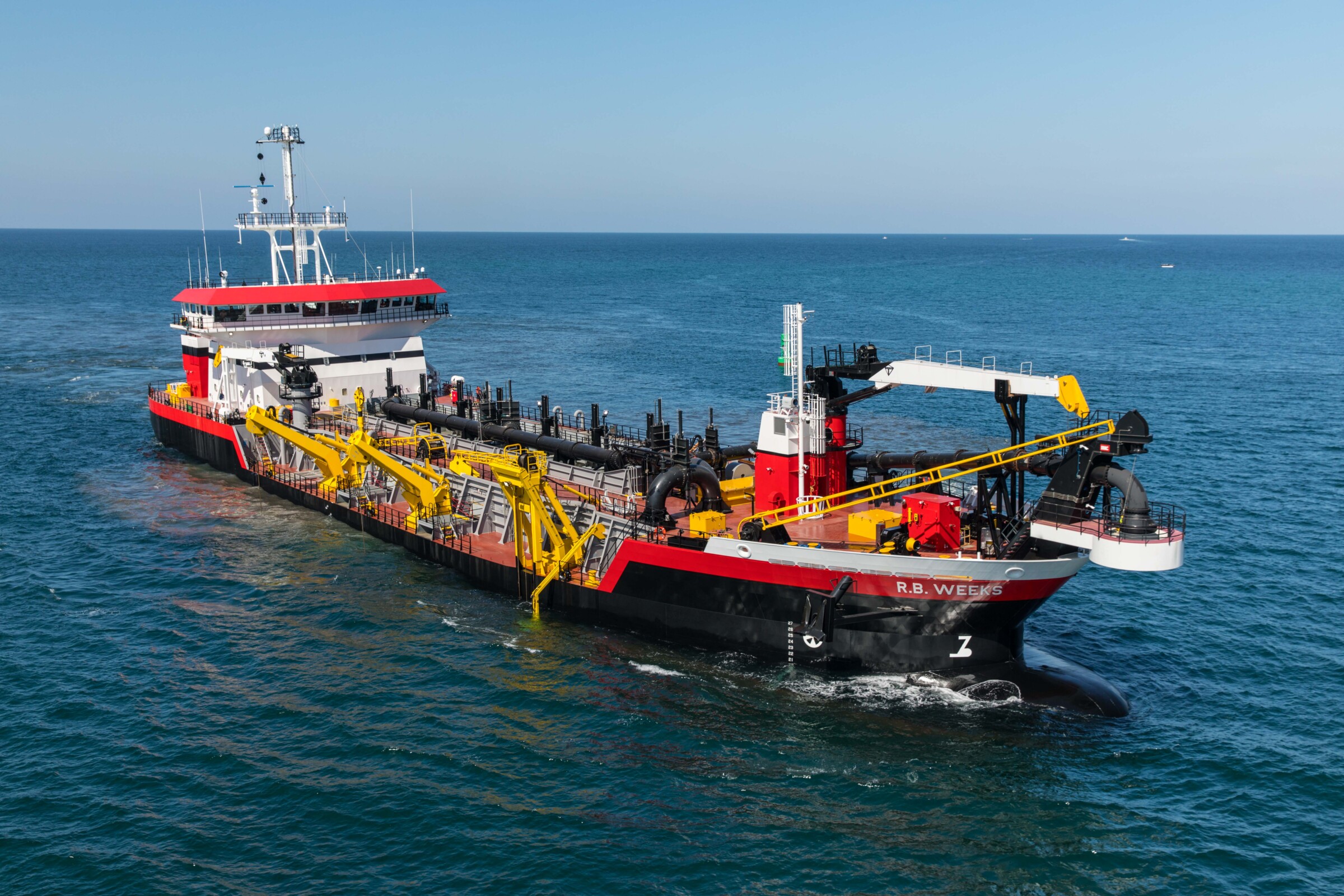 R.B. Weeks Officially Joins Weeks Marine’s Hopper Dredge Fleet - Weeks ...